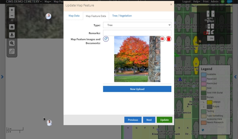 Tree + Vegetation Management | CIMS Cemetery Software